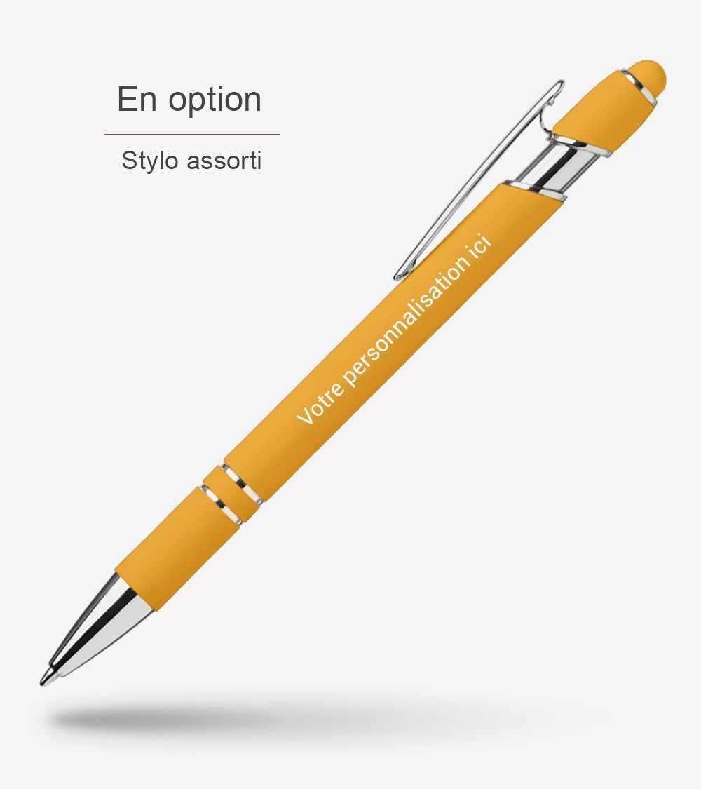 Carnets de notes personnalisés A5 Jaune