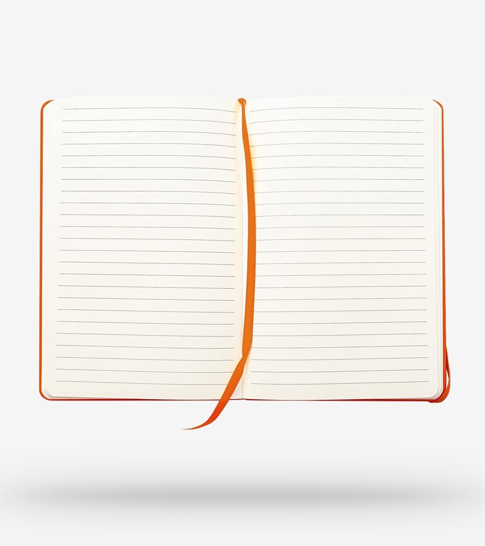 Carnets de notes personnalisés A5 Orange